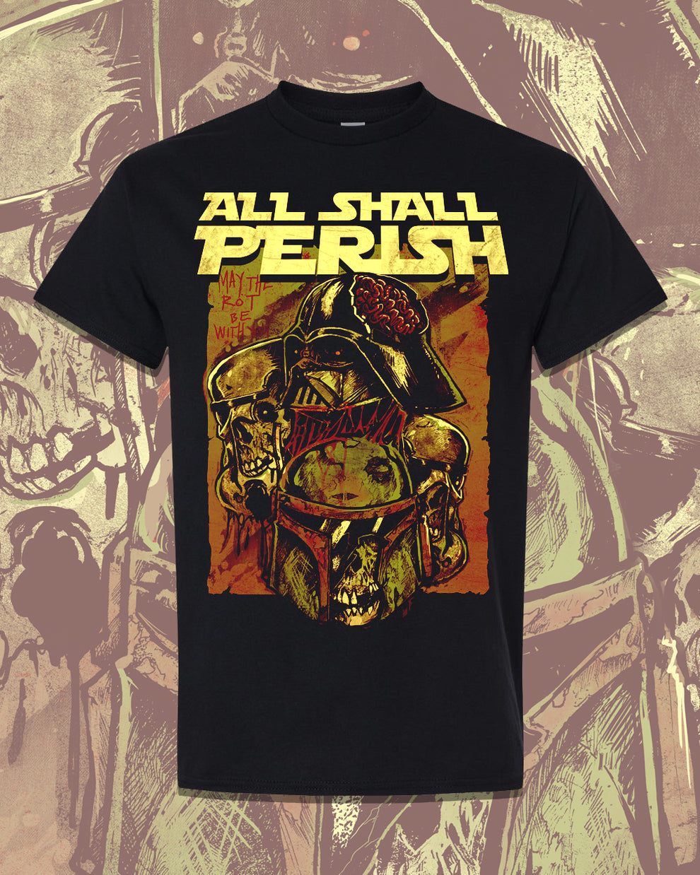 All Shall Perish - May The Rot Be With You Tee – Official All Shall ...